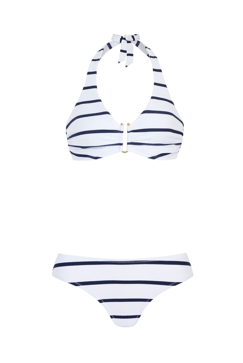 Nautical Stripe U-Bar Bikini – Heidi Klein